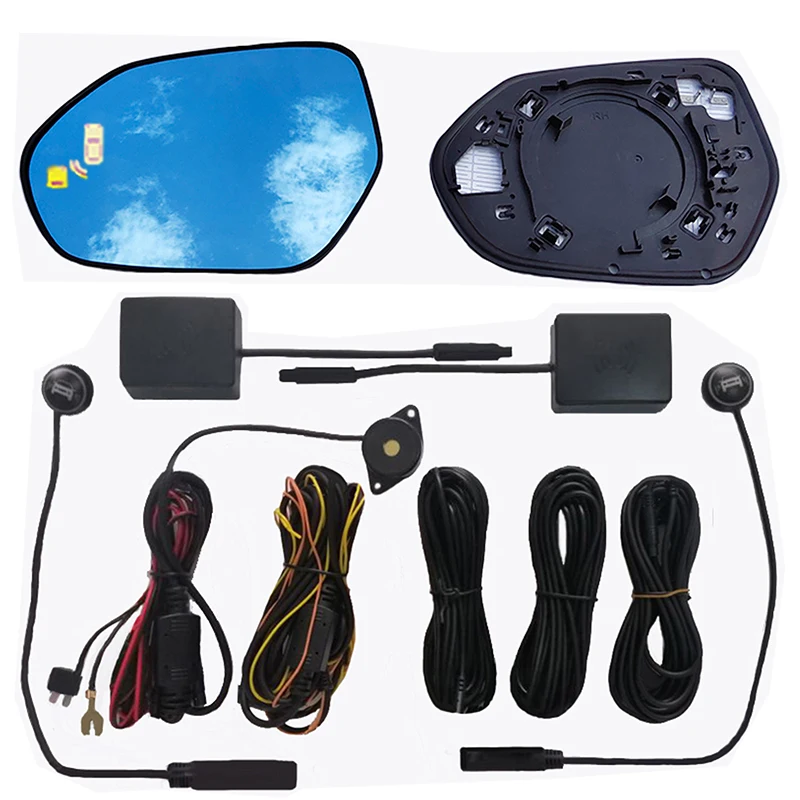 Car Blind Spot Mirror Detector System Alarm Sensor Security Driving ...