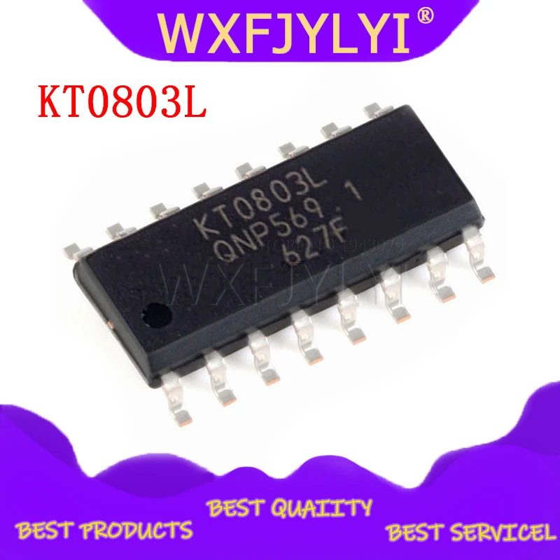10PCS/LOT KT0803L KT0803 SOP-16 FM stereo transmitter chip 100% good