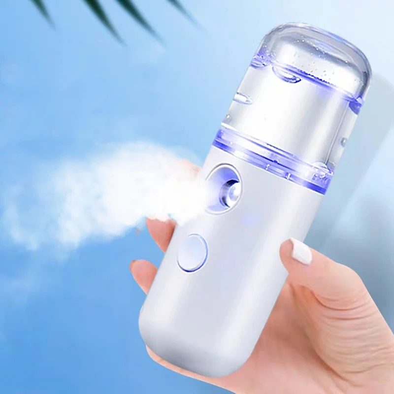 Portable Small Air Humidifier Usb Rechargable 30ml Handheld Water Meter ...