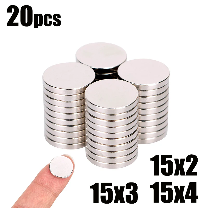 20Pcs-15x2-15x3-15x4-18X2-18X3-18X4mm-Neodymium-Strong-Neodymium-Magnet ...