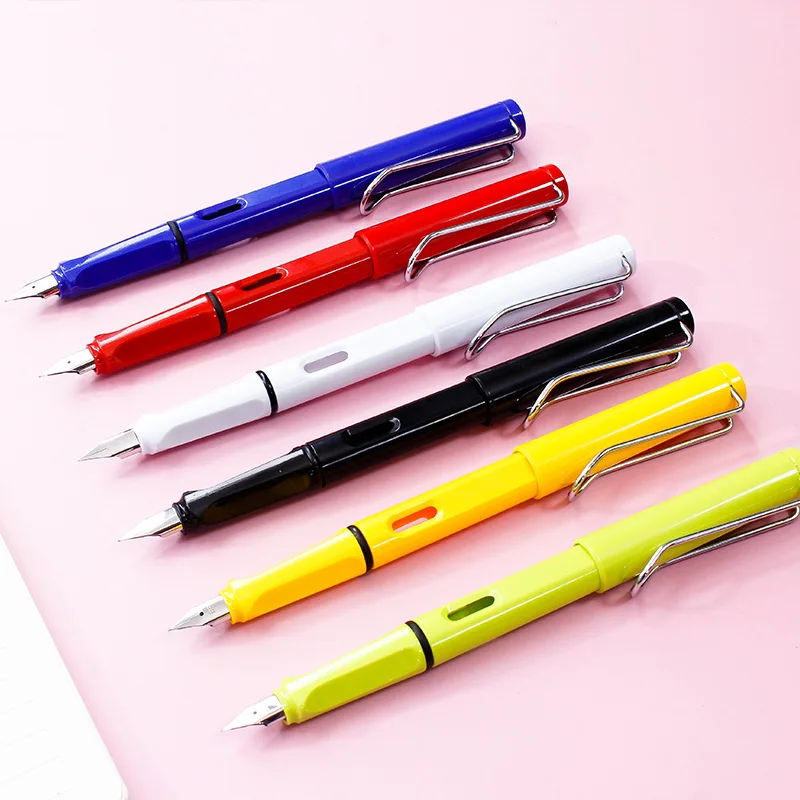 Variety of ink sac pen set, straight liquid type positive posture ...