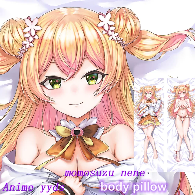 Momosuzu Nene Hololive body pillow cover - munimoro.gob.pe