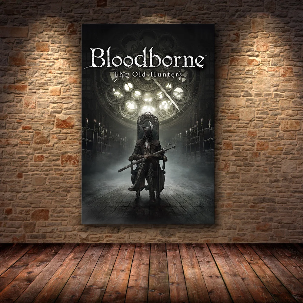 Unframed The Poster Decoration Painting of Bloodborne on HD Canvas ...