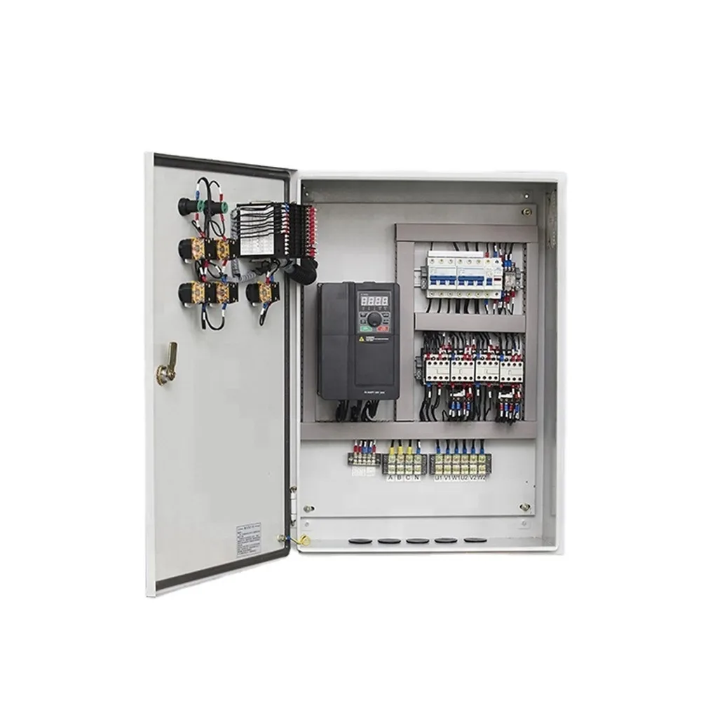 Ac Electrical Ce 3 Phase Control Panel Outdoor Plc Inverter Control ...