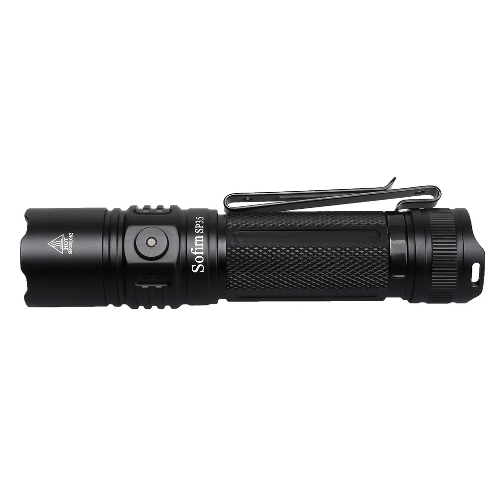 LED Flashlight 21700 SST40 2200lm Torch 2 Groups with Power Indicator ...