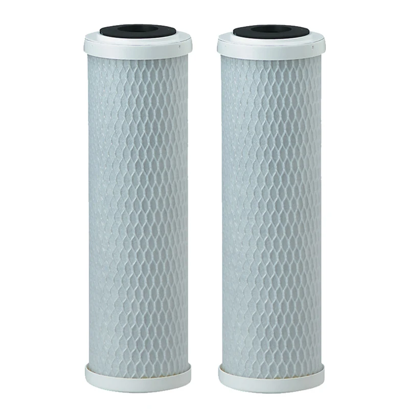 10 Inch Activated Carbon Block Water Filter Cartridge 0.5 Micron For ...