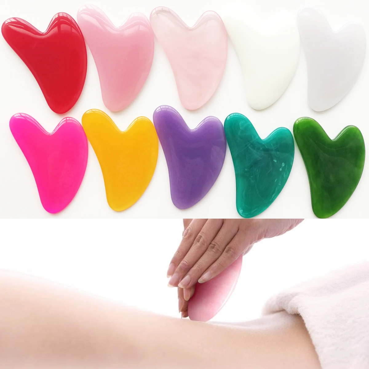 1PCS-Eye-Face-Scratch-Massage-Tool-Resin-Scrape-Therapy-GuaSha-Scraping ...