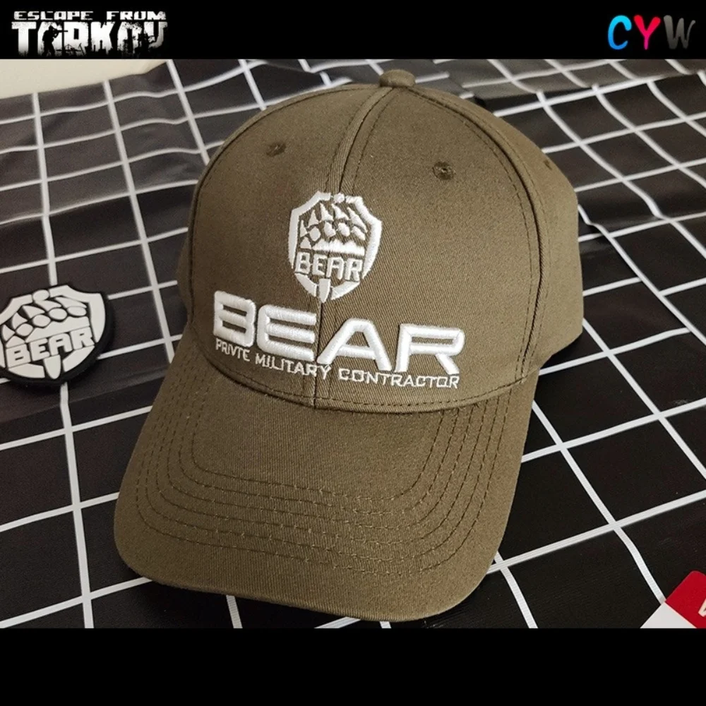 Escape From Tarkov Baseball Caps Cosplay USEC BEAR Basdball Cap ...