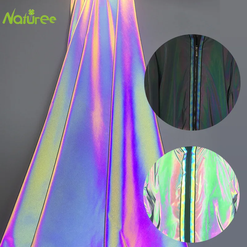 1-4M-0-7M-Reflective-Magic-Rainbow-Fabric-Iridescence-Christmas-Fabric ...