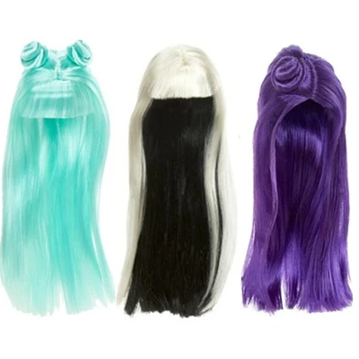 Wig For Doll Toy Head Princess Doll Head Candy Color Diy Toy Wig ...