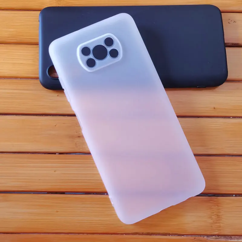 For Xiaomi Pocophone Poco X3 NFC Case Soft TPU Slim Matte protective ...