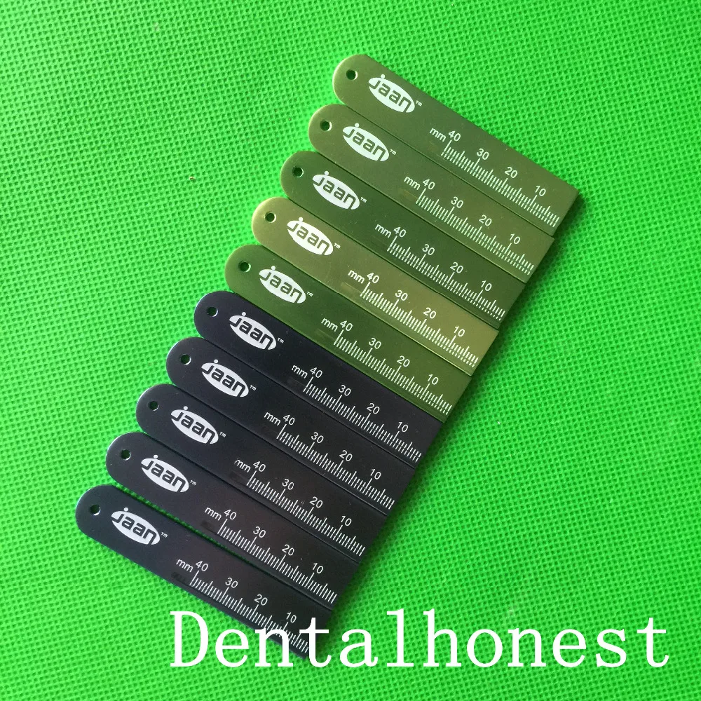 10pcs Dental Endo Rulers Span Measure Scale Endodontic made in ...