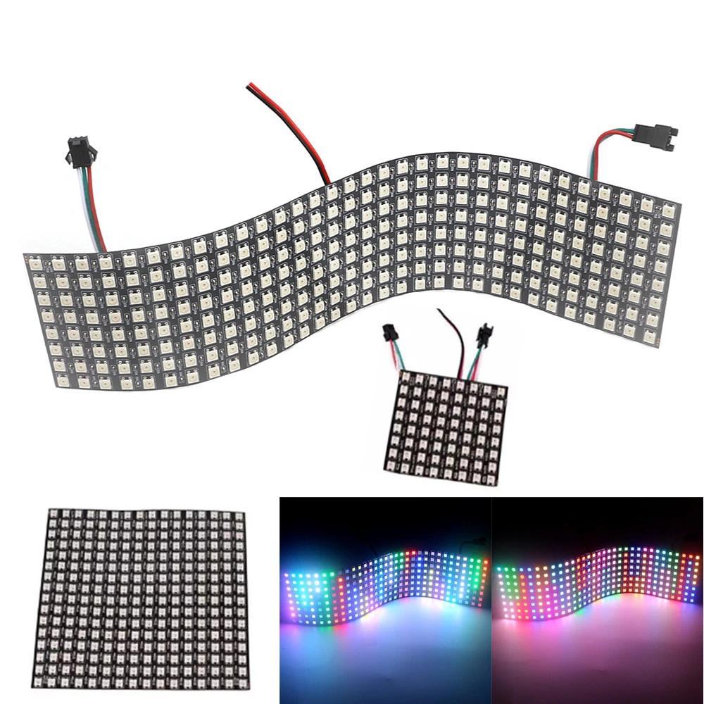 Ws2812b Rgb 16x16 Pixel Panel | 16x16 Led Matrix Ws2812b | 16x16 Ws2812 ...