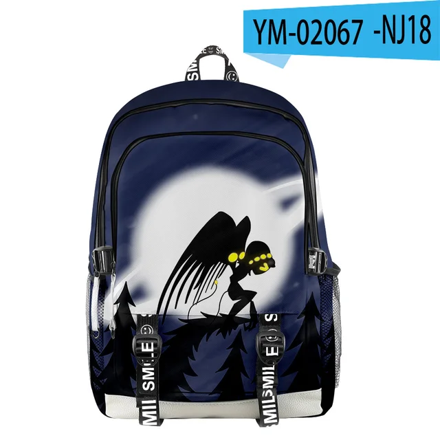 WAWNI Murder Drones Backpack Unique Traval Bag Fashion Zipper Pack 3D ...