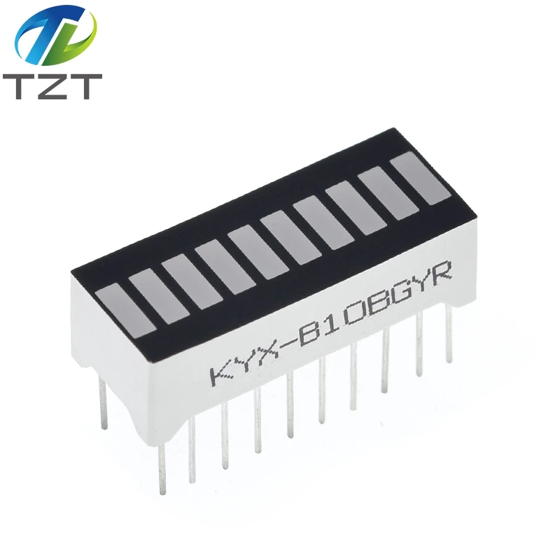 TZT-M-dulo-de-pantalla-LED-barra-de-luz-de-bar-grafo-de-10-segmentos ...