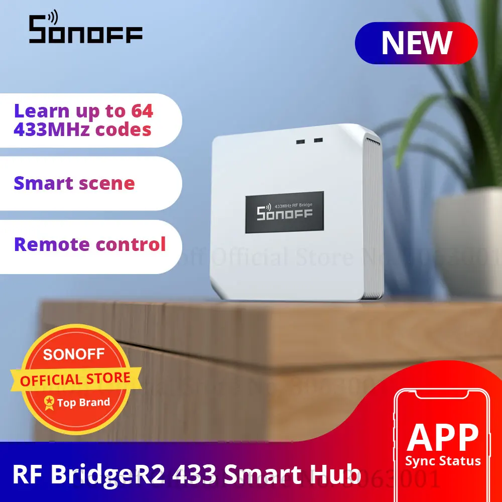 Sonoff-RF-Bridge-WiFi-433-MHz-Replacement-Smart-Home-Automation-Switch ...