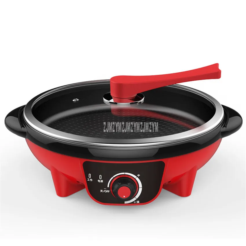 35cm-Non-stick-Electric-Frying-Pan-Pancake-Making-Machine-Maker ...