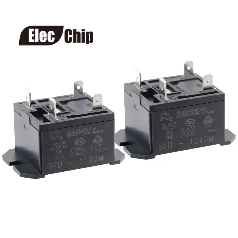 2 piezas de relé SFD 112DM DIP4 30A250VAC, reemplazo de SFD 124DM|Relés ...