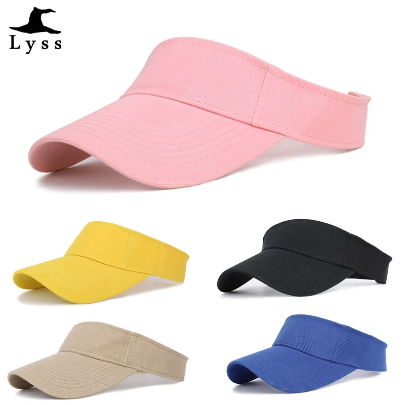 Tennis Caps Sun Sports Visor Hat For Men Women Running Beach Baseball ...