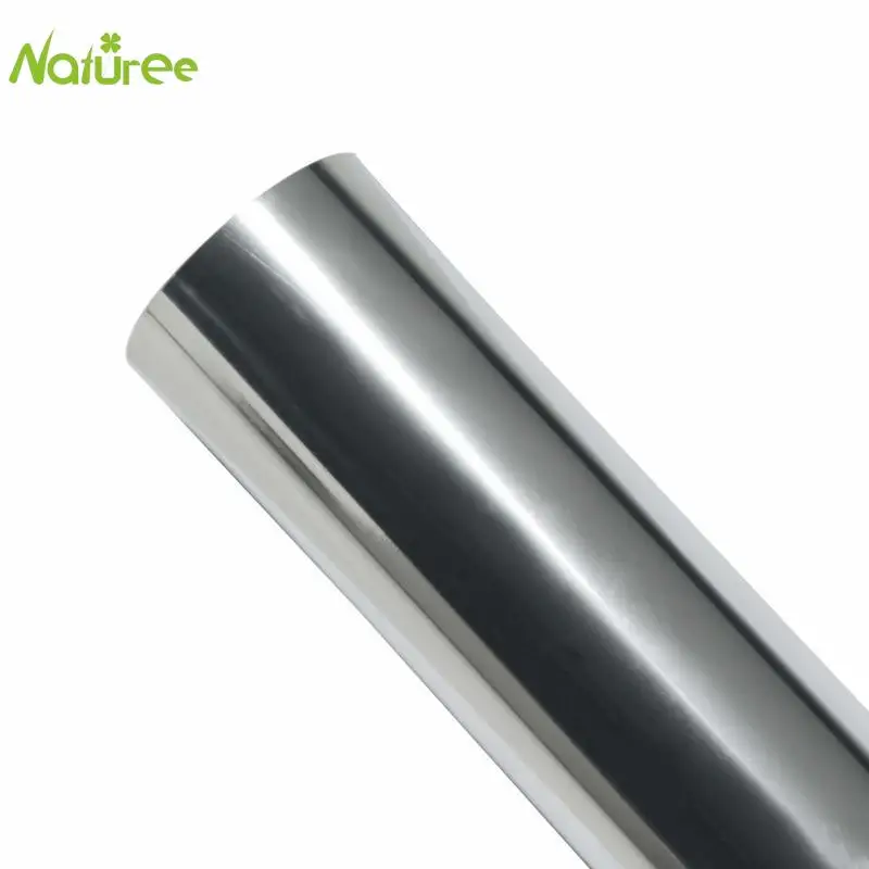Home Improvement Cloud Silver Metallic Foil Transfer Sheet Roll Home ...
