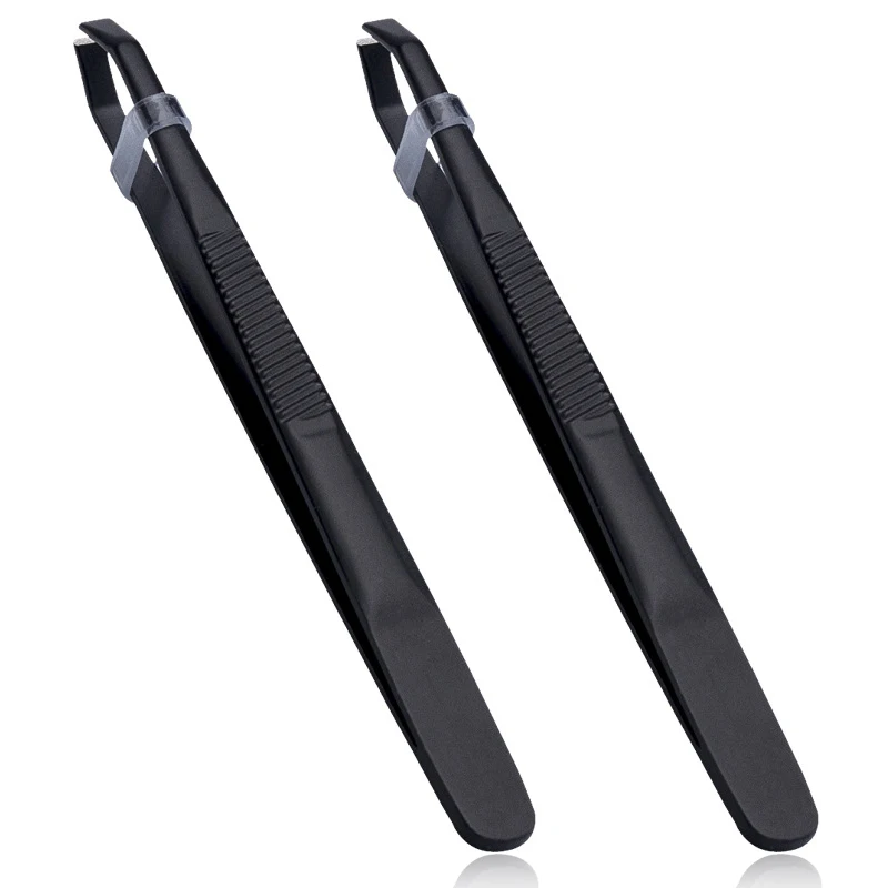 Stainless-Steel-Eyebrow-Tweezer-Oblique-Pliers-Pull-Eyebrow-Forceps ...