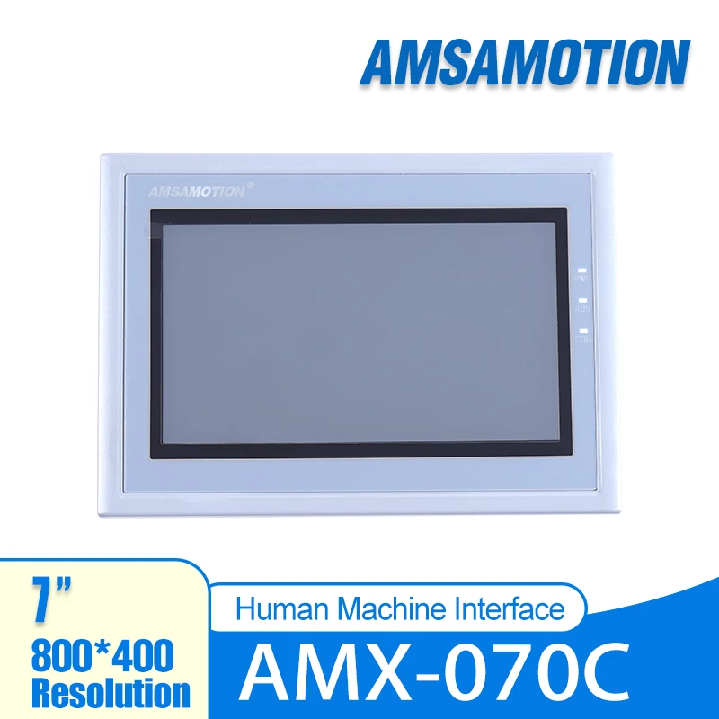 AMSAMOTION AMX 070C 7'' Inch HMI Touch Screen 800*480 Human Machine ...