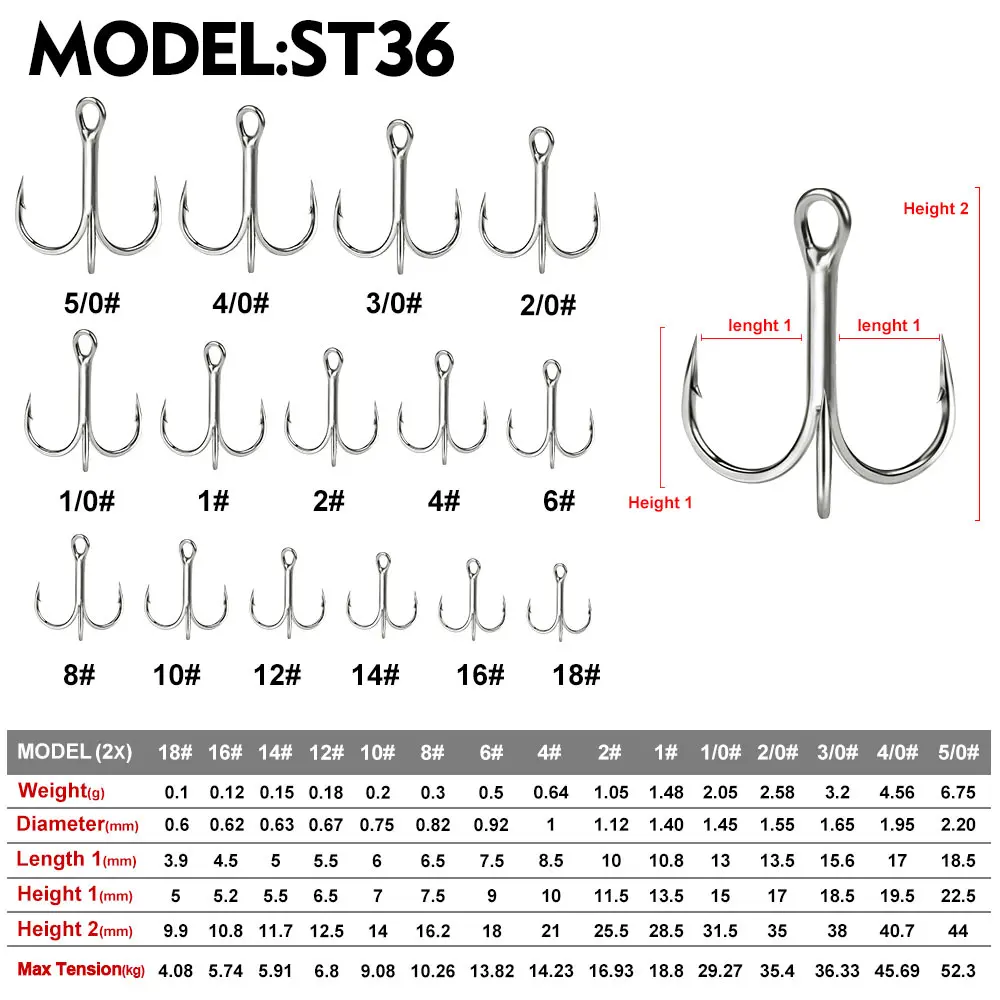Treble Hook Size 20