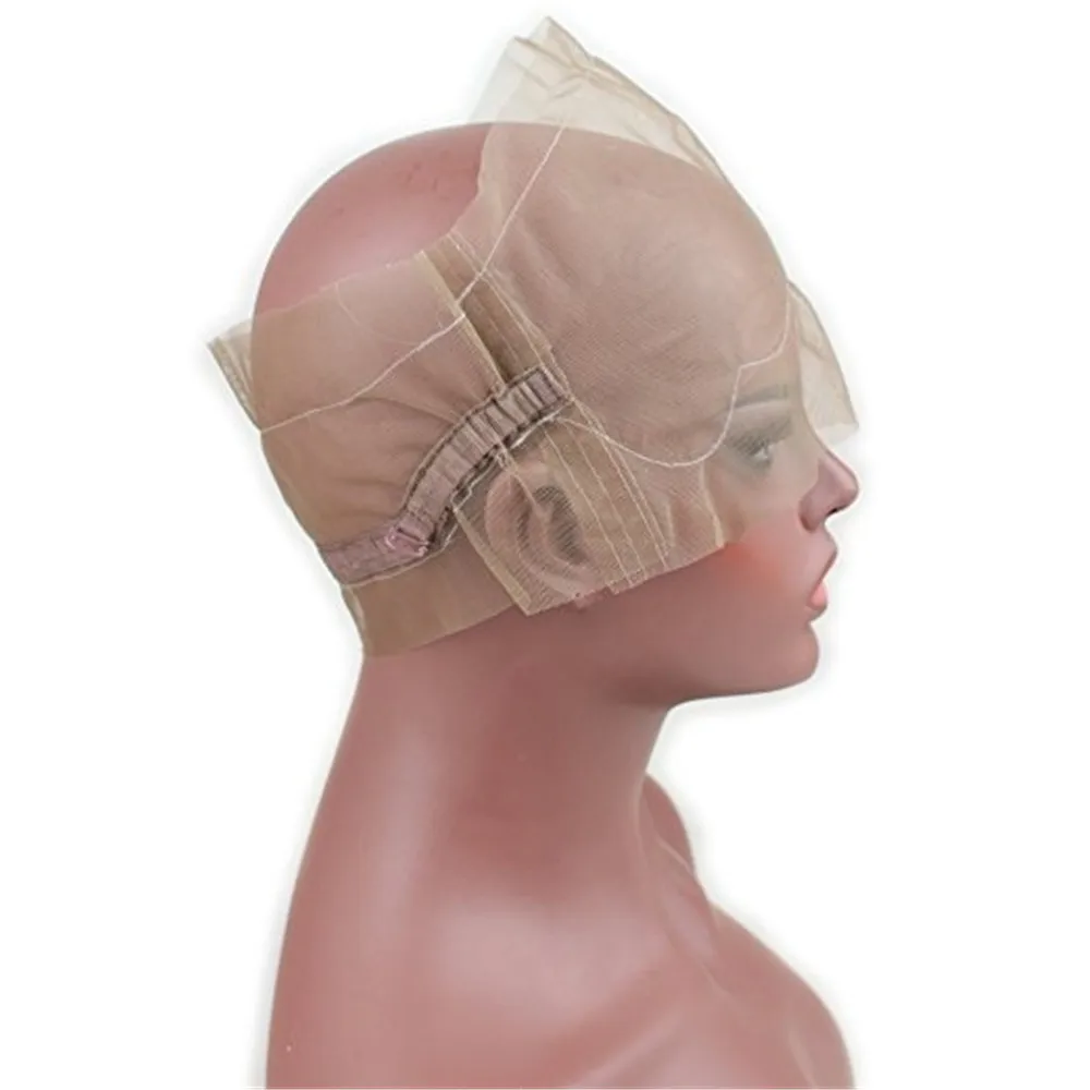360 Lace Wig Cap for Making Wigs Swiss and French Lace Hair Net with ...