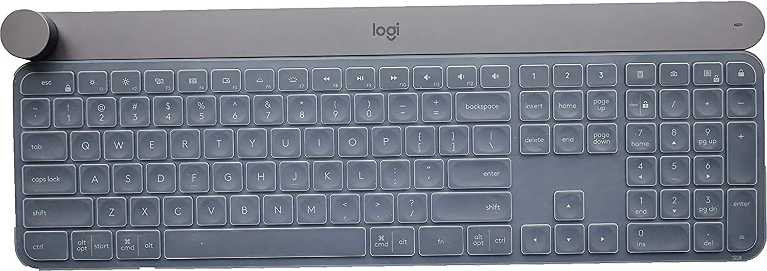 Ultra Thin Silicone Keyboard Protector For Logitech Mx Keys Advanced ...