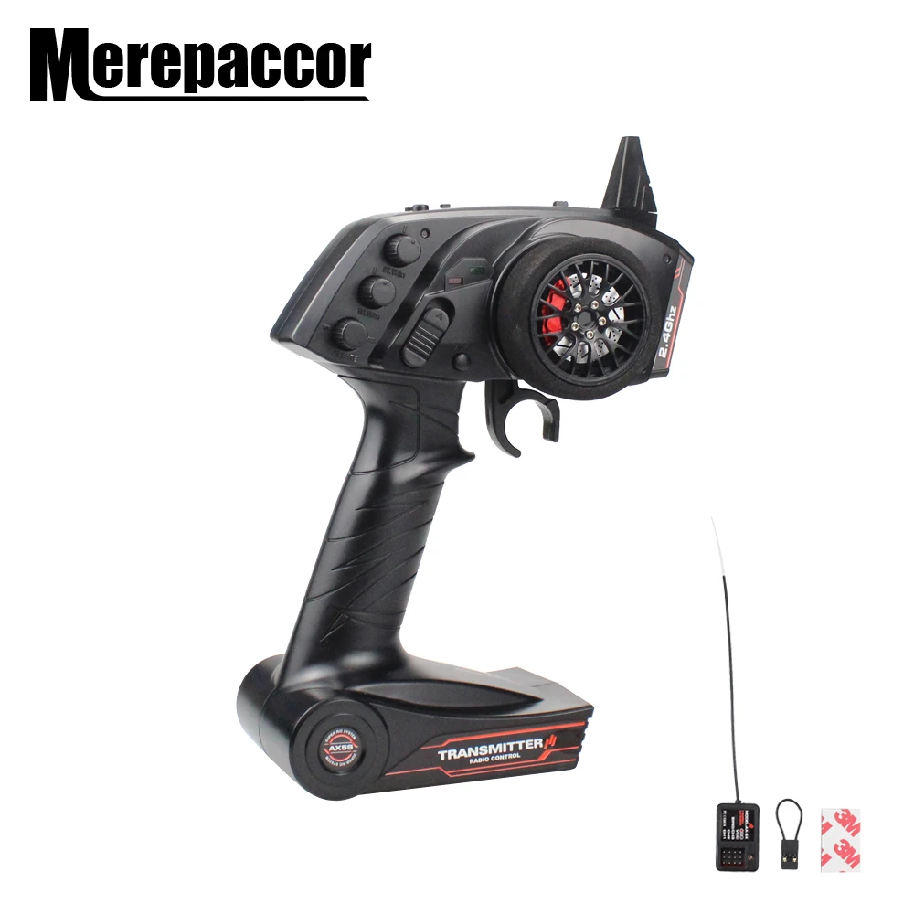 3CH 2.4GHz RC Controller Digital Radio Remote Control Transimitter with ...