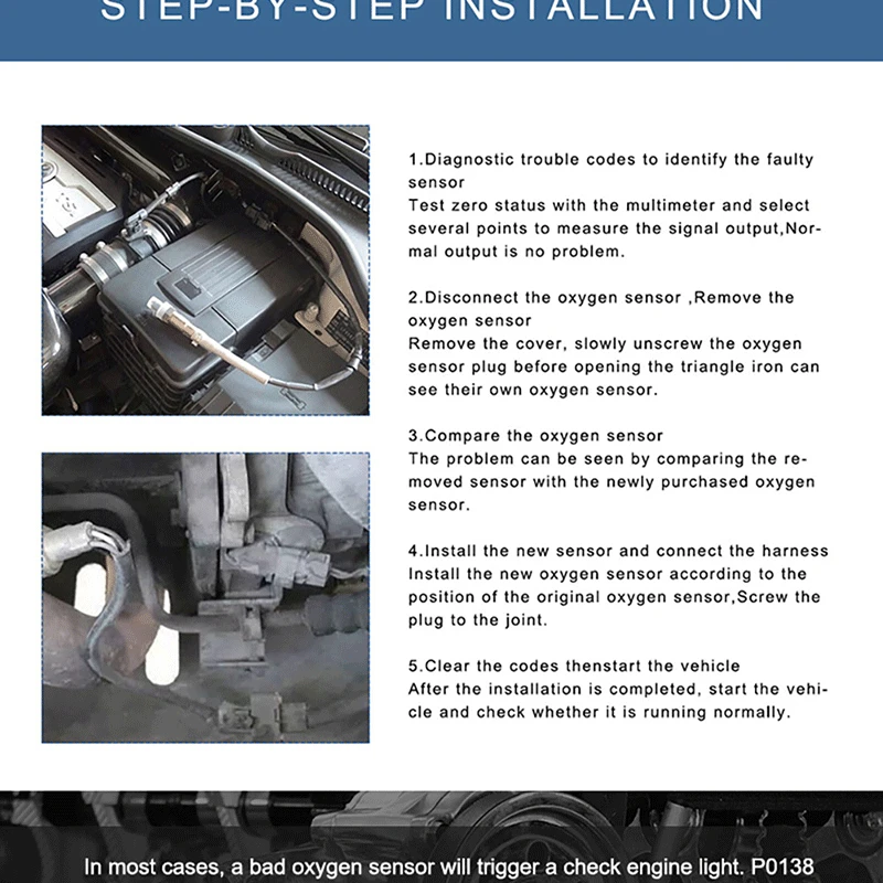 234-4368 4 провода O2 кислородный датчик вниз сзади с подогревом для ...