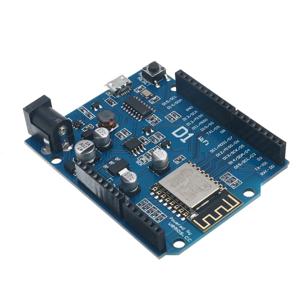 Kits de développement Composants électroniques OTA wemos D1 CH340 Wifi ...