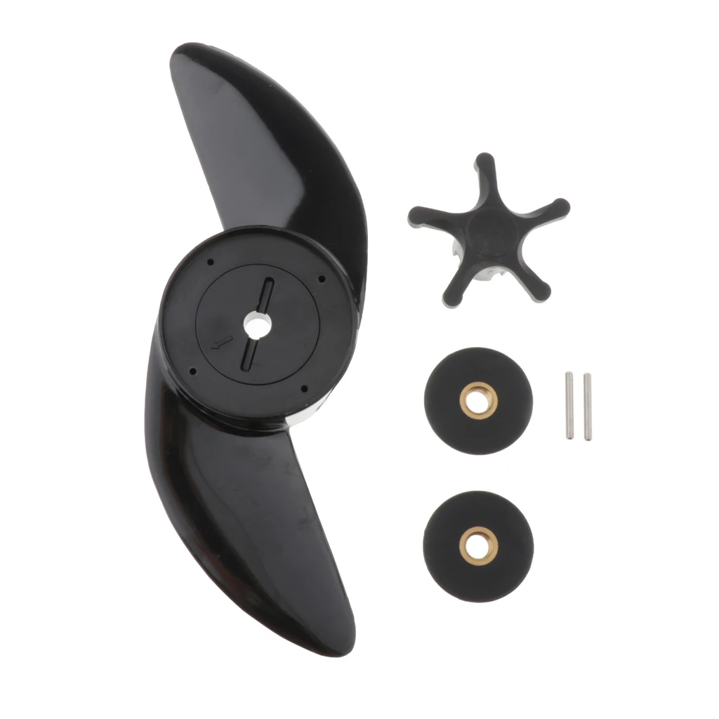 2-Blade Propeller Electric Outboard Motor Prop for Boat Kayak Canoe ...