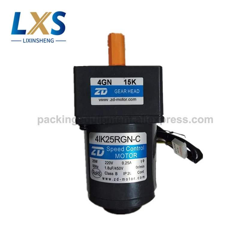 4IK25GN-C AC 220V 25W Single Phase Low Constant Speed CW/CCW Motor with ...