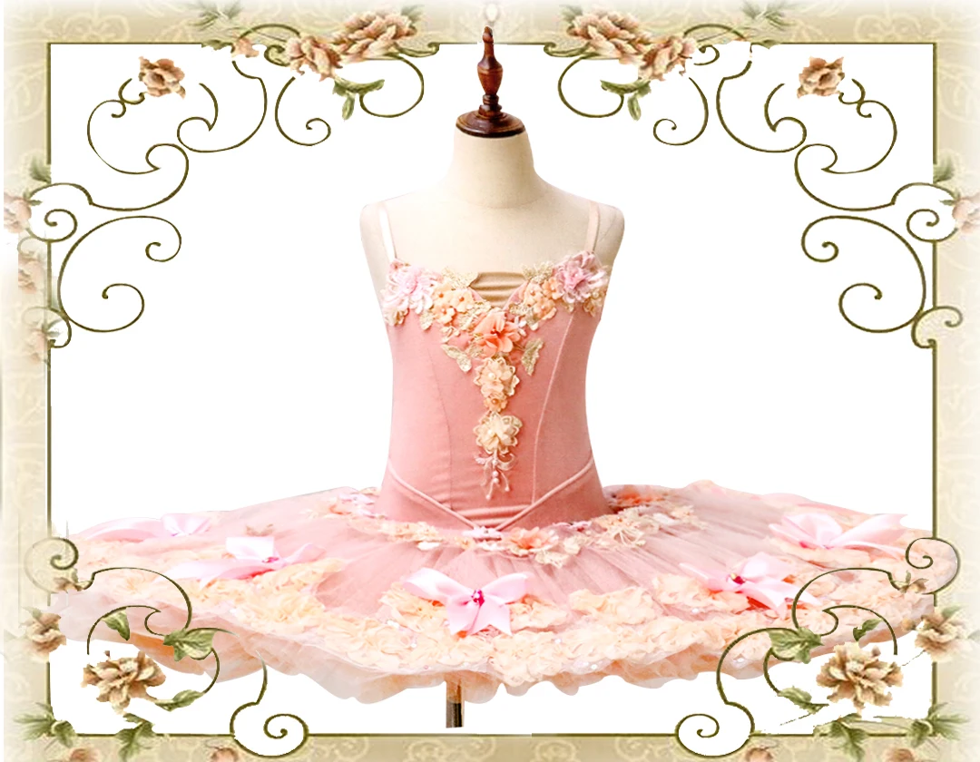 Simple Classical Pancake Flower Fairy Tutu - Choose Pink or Lavender ...