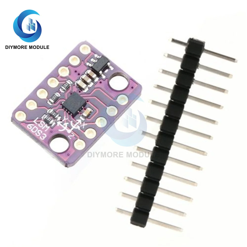LSM6DS3-3D-Digital-Accelerometer-Gyroscope-Sensor-Module-SPI-Serial-Interface-Embedded ...