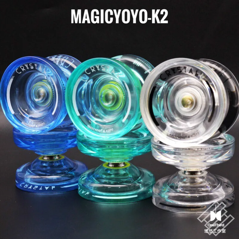Yoyo K2 crystal de cristal Magicyoyo para niños, juguete profesional de ...