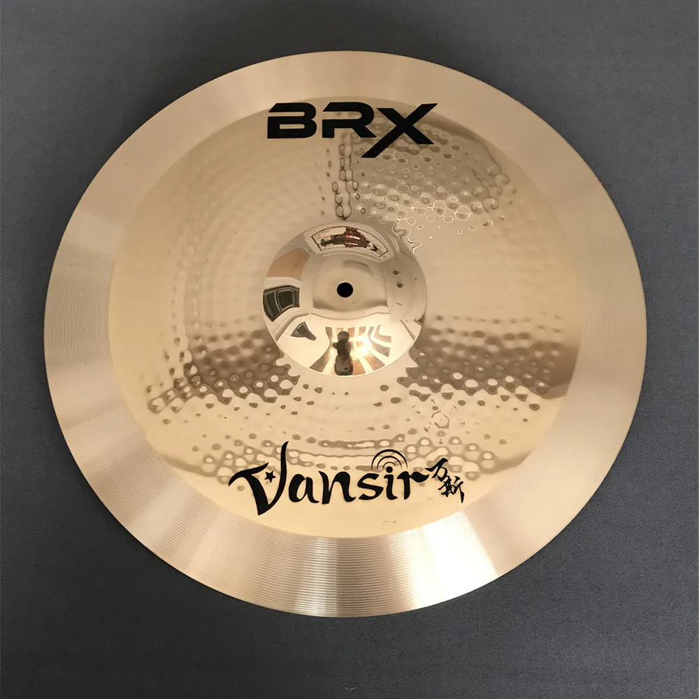 Vansircymbal Brass cymbals 16 crash perfect for teaching or practice of ...