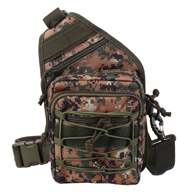 Tactical Chest Bag Gun Holster Pouch Military Shoulder Sling Bag ...