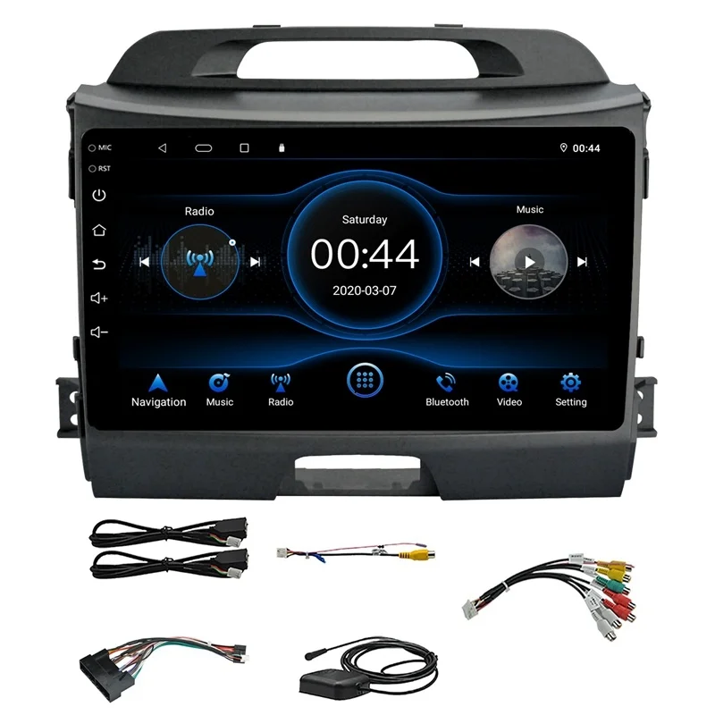 2Din Android 10.1 Car Radio Multimedia Player Gps Navigatio with DSP 2G ...