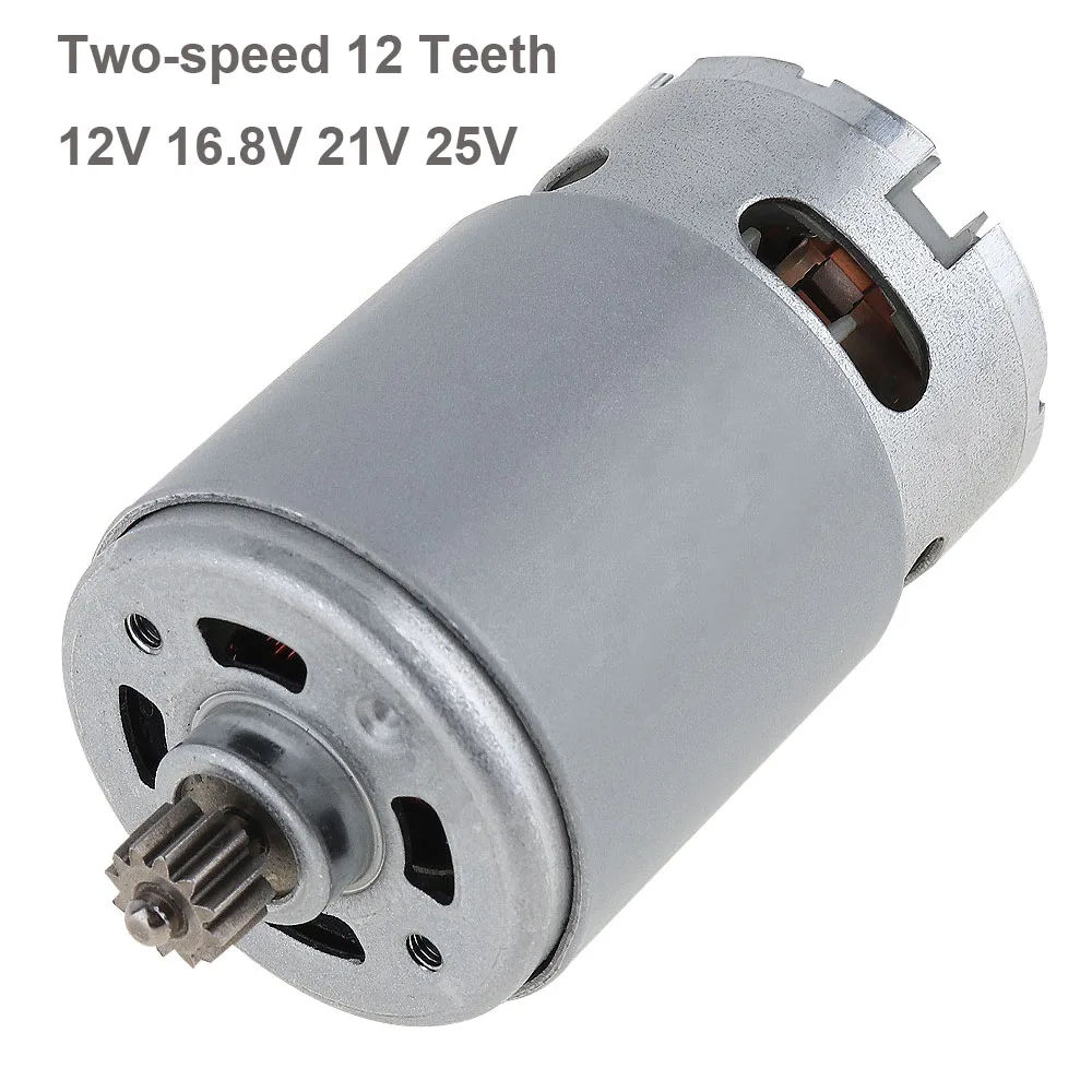 Motor de CC RS550, 12V, 16,8 V, 21V, 25V, 19500 RPM, con dos ...