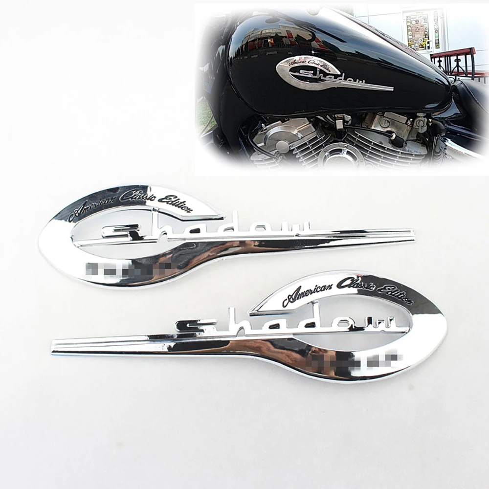 Motorcycle 3d Emblem Badge Decal Fuel Tank Sticker Shadow Tank Pad ...