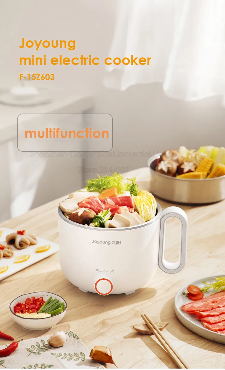 Joyoung Electric Skillet 220V Multi Cooker Household Dormitory Mini Hot ...