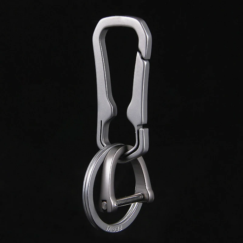 Jobon Real Titanium Key Chain Custom Lettering Super Lightweight ...