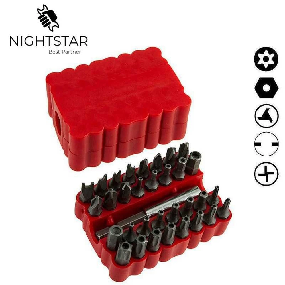 33pcs Screwdriver Tamper Proof Security Bits Set With Magnetic ...