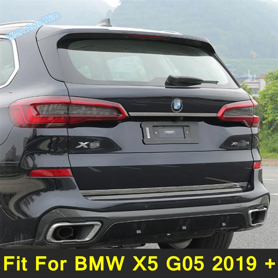 Tailgate Door Handle Strip Accent Garnish Rear Trunk Cover Trim ...