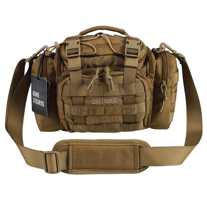 OneTigris Tactical MOLLE Hunting Waist Bag Pack For Men 3 Ways Modular ...