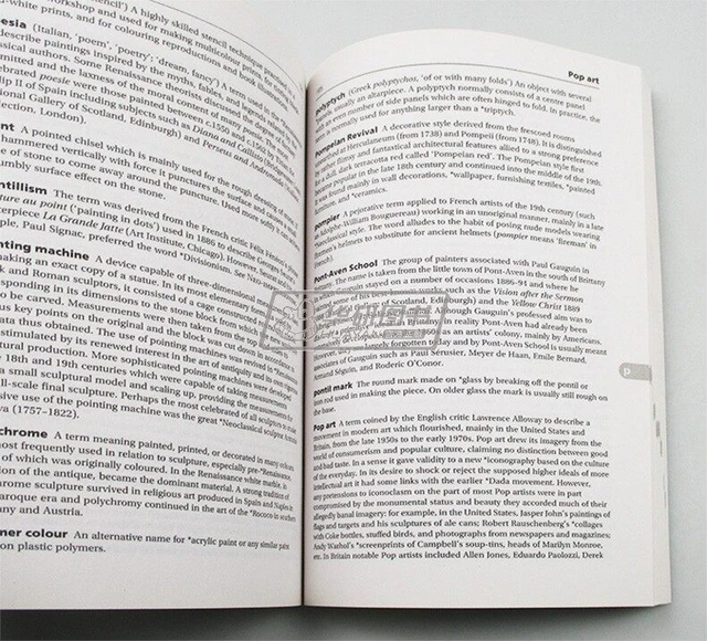 American Dictionary Open Book