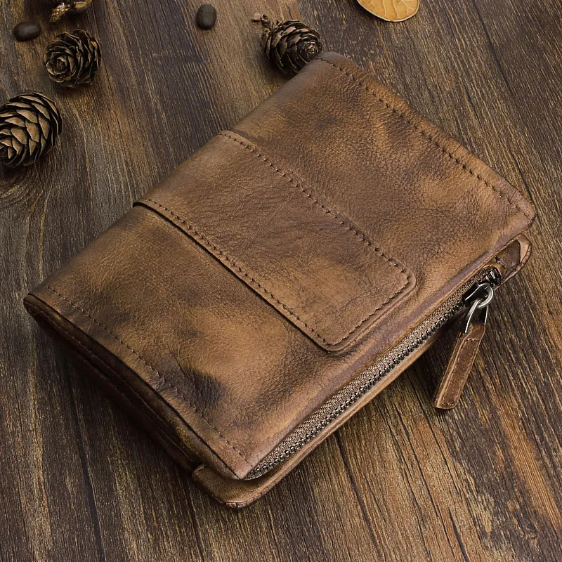 Fashion-New-Genuine-Leather-Men-Wallet-Leather-male-Wallet-men-purse ...