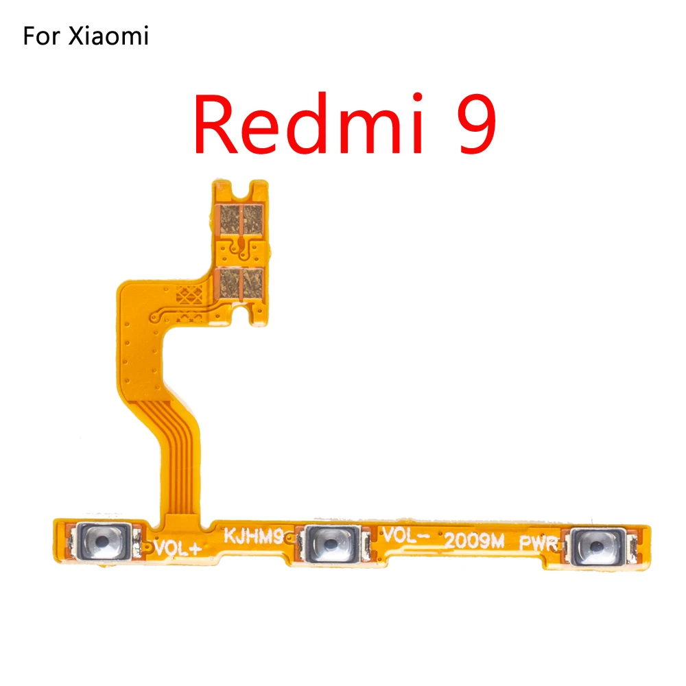 Power Volume For XiaoMi Redmi 9 on off Button Key Flex Cable